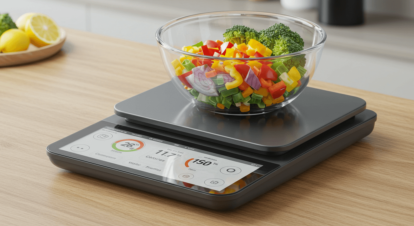 Kitchen Scales with Macros and Nutrient Tracking - Gadget Wellness