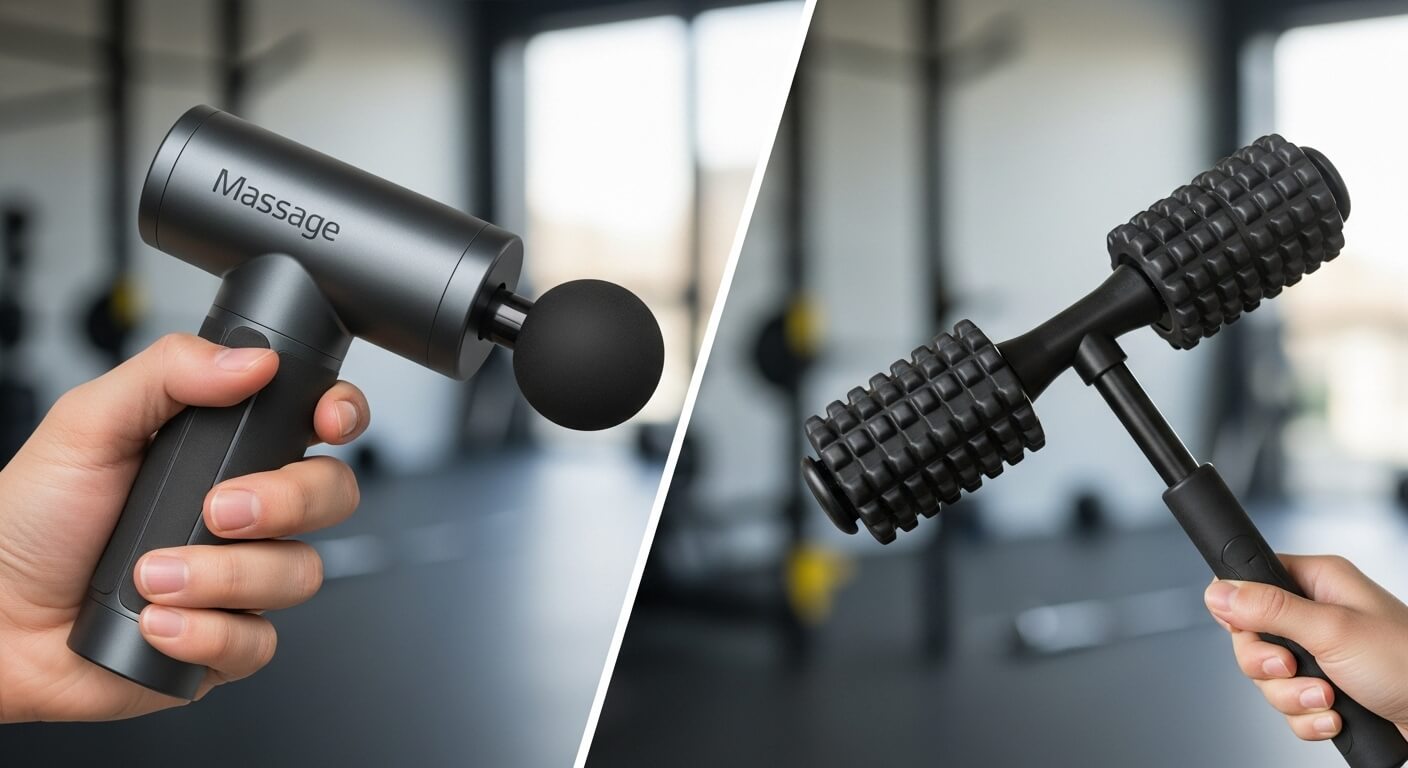 The Gym Bag Essential: Mini Massage Gun vs. Muscle Roller Stick ...